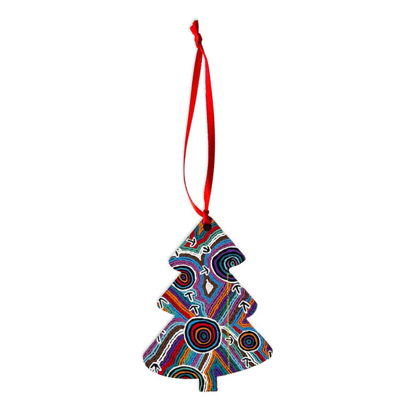 Aboriginal Art Christmas Decoration by Margaret Nangala Gallagher ...