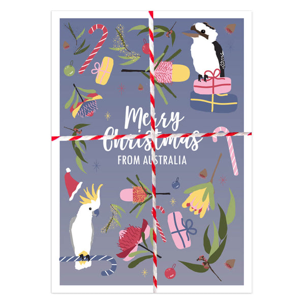 Merry Christmas From Australia Greeting Cards Charity Pack - Bits of ...
