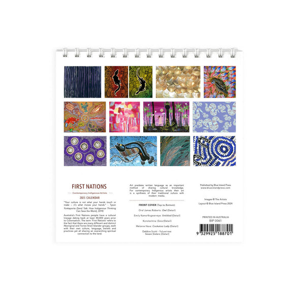2025 Australian Souvenir Calendar - First Nations Artists - Bits of ...