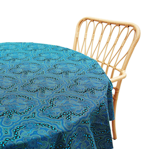 Round Tablecloth - Australian Made Aboriginal Gifts On Walkabout - Bits ...