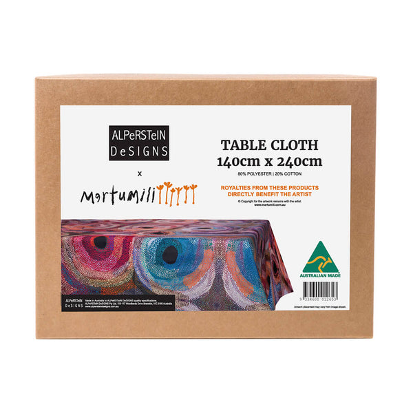 Australia Souvenirs Aboriginal Art Table Cloth by Marianne Burton ...