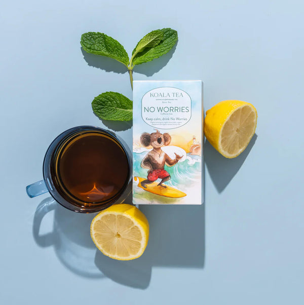Australian Souvenir Tea - No Worries Organic Herbal Teabags - Bits of ...