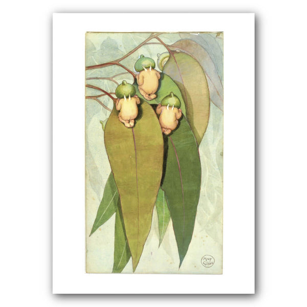 Australian May Gibbs Gumnut Babies Art Print - Bits of Australia