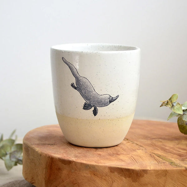 Australian Souvenirs Online Ceramic Platypus Cup by KW Ceramics - Bits ...