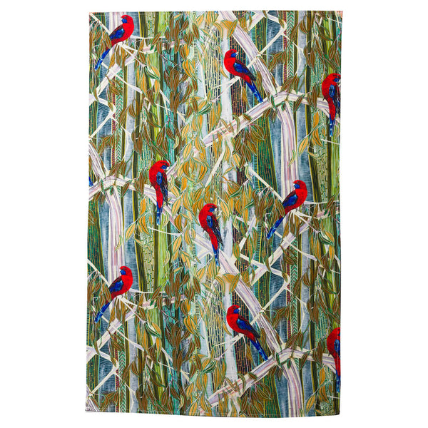 Tea Towels Australia - Rosella Design in Cotton & Australian Made ...