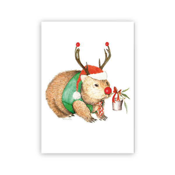 Charity Christmas Card Pack - Australian Made with Wombat & Kookaburra ...