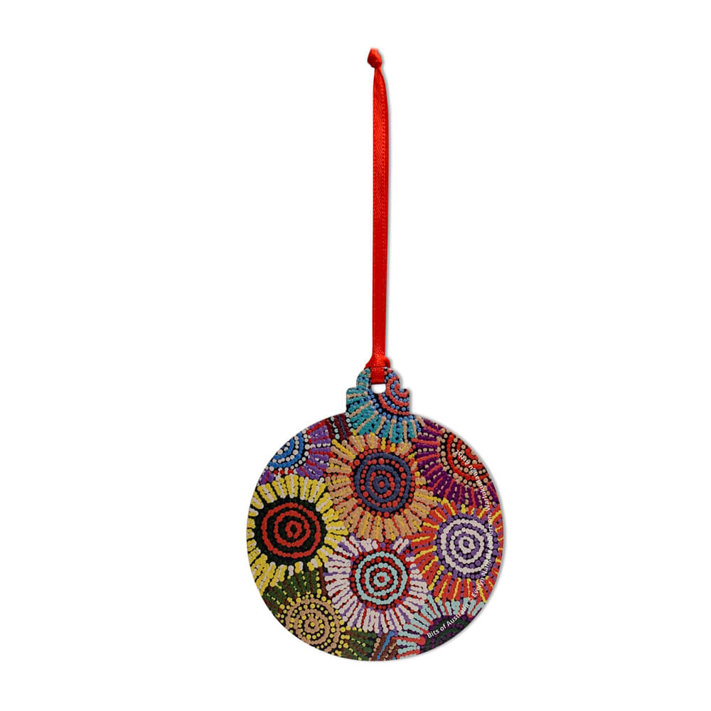 Buy Aboriginal Gifts Online Christmas Decoration Evelyn Robertson ...