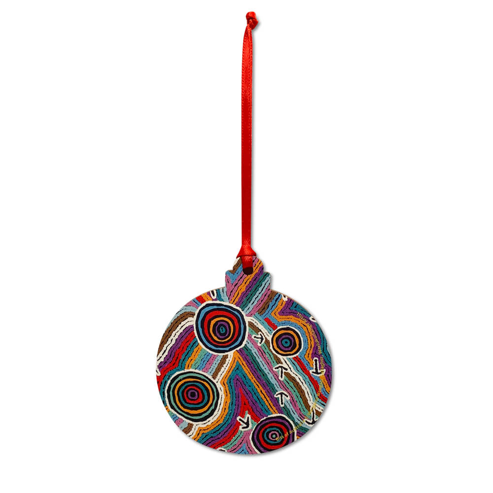Buy Aboriginal Gifts Online Christmas Decoration Evelyn Robertson ...