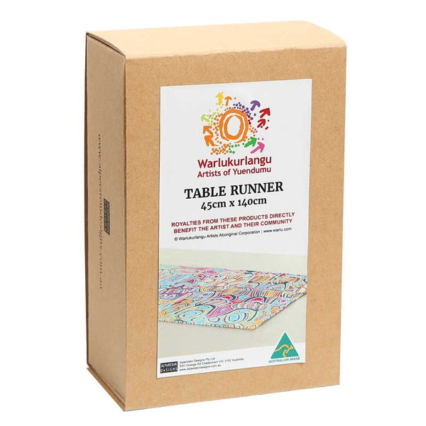 Aboriginal Art Table Runner Unique Australian Gifts for The Home - Bits ...