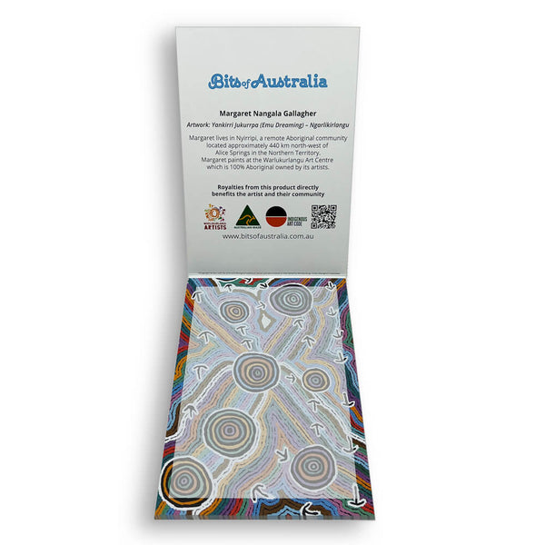 Aboriginal Gifts A5 Notepad Australian Made by Margaret Gallagher ...