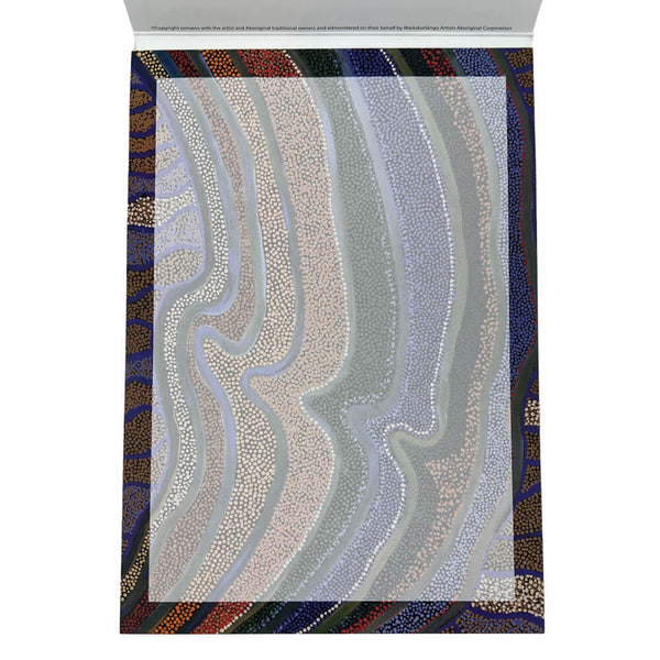 Aboriginal Gifts A5 Notepad Australian Made Stephen Jakamarra Walker ...