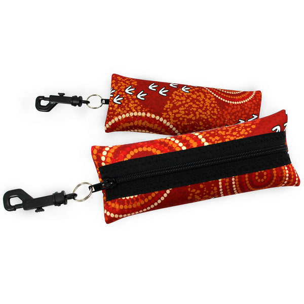 Australian Souvenir Glasses Case - Aboriginal Art Luther Cora - Bits of ...