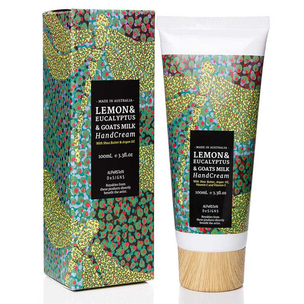 Unique Australian Made Lemon & Eucalyptus Hand Cream - Bits of Australia