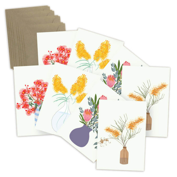 Australian Stationery Bloom Notelet Cards by Mokoh Fremantle - Bits of ...