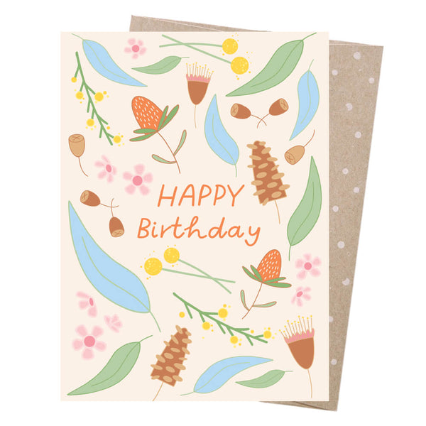 Birthday Cards Australia - Native Flowers Themed by Earth Greetings ...